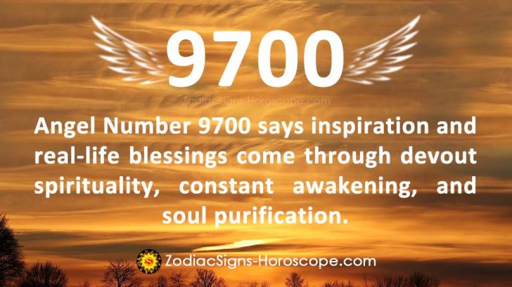 Angel Number 9700 Meaning: Spirituality | 9700 Numerology