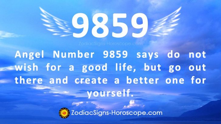 Angel Number 9859 Meaning: Good Life | 9859 Numerology