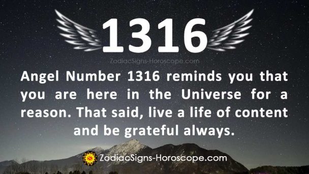 Seeing Angel Number 1316 Symbolism: Trusting In Your Greatness