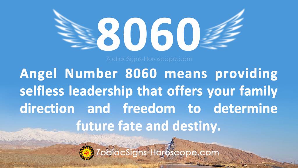 Seeing 8060 Angel Number Significance: Focus On Family Independence