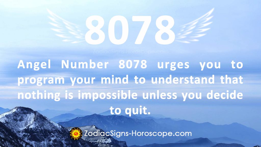 Seeing Angel Number 8078 Symbolism Says Be In Charge of Your Life