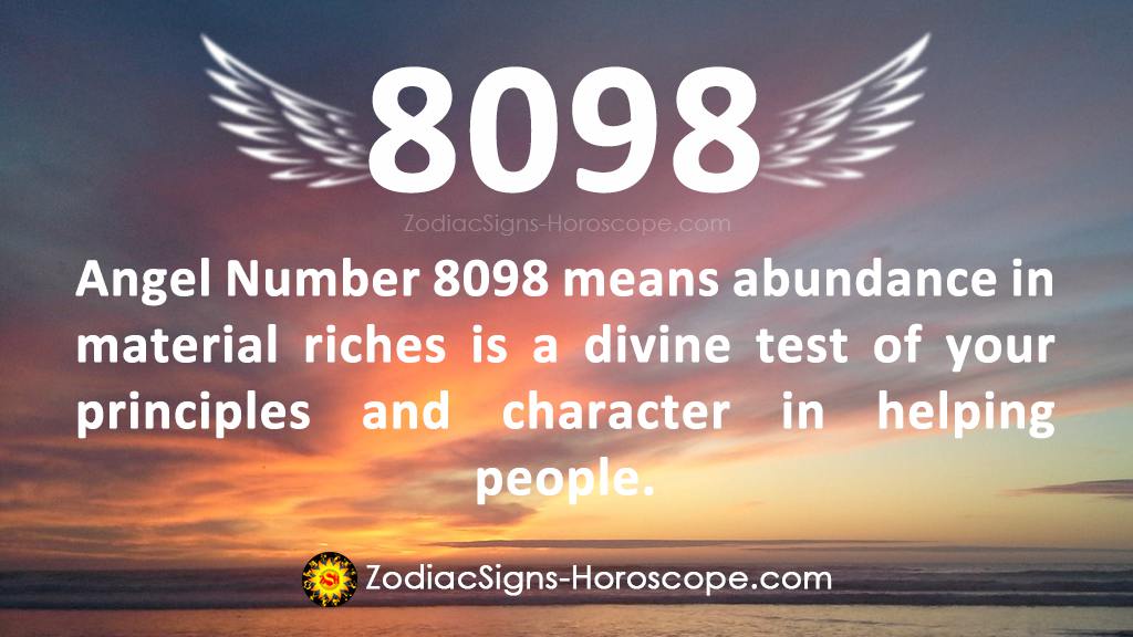 Seeing Angel Number 8098 Significance: Good Principles at Work