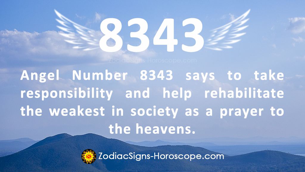 Seeing Angel Number 8343 Meaning and Significance: A Symbol of Hope
