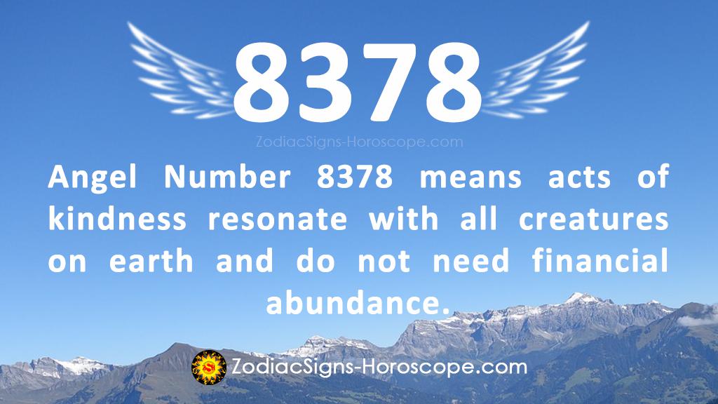 Angel Number 8378 Meaning and Spirituality: Appreciate Real Humanity