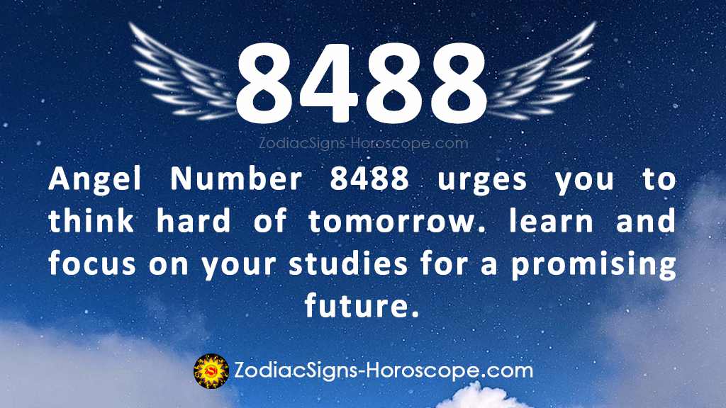 Seeing 8488 Angel Number Spirituality and Meaning: Think of Tomorrow