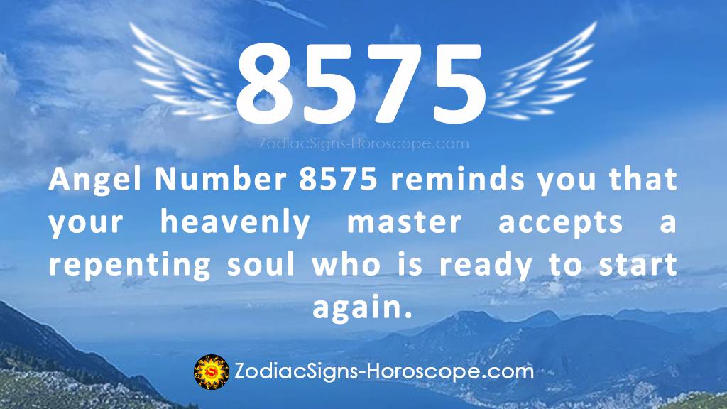 Seeing Angel Number 8575 Meaning Spiritually is Divine Alignment