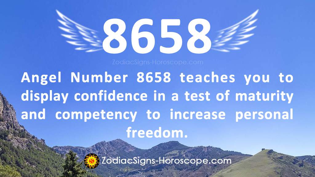 Seeing 8658 Angel Number Meaning and Symbolism: Exercise Maturity