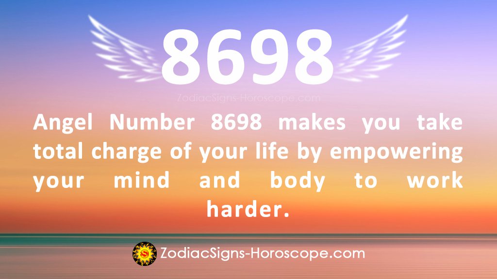 Seeing Angel Number 8698 Spiritually Brings Peace of Mind of Yours