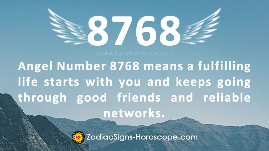 Seeing Angel Number 8768 Meaning and Essence: Keeping in Touch