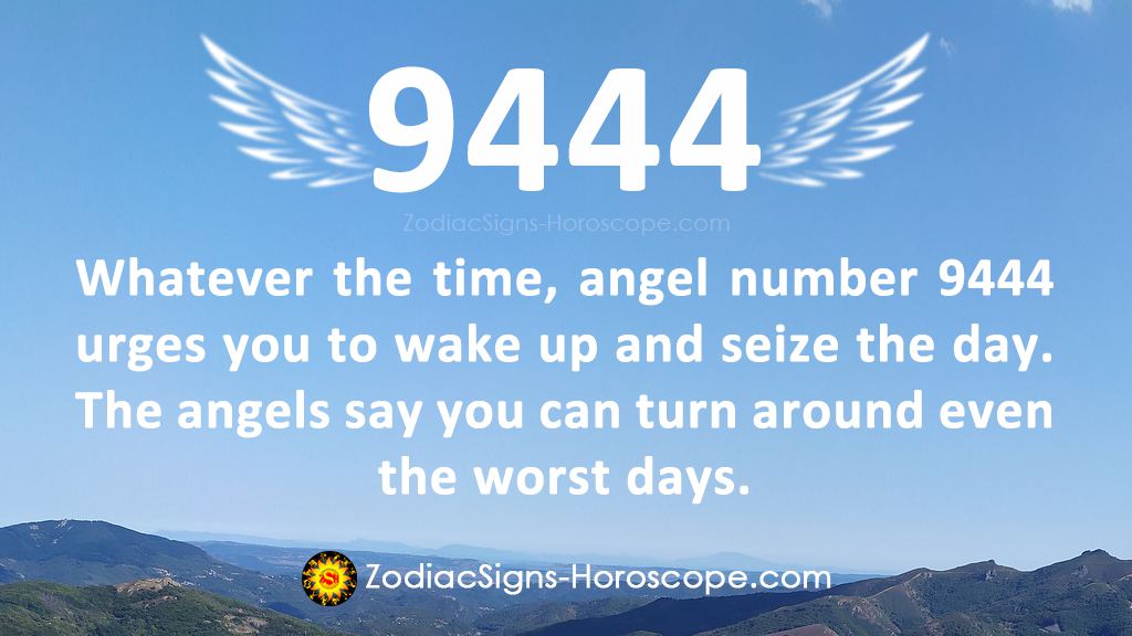 Angel Number 9444 Meaning and Symbolic Significance: Wake Up