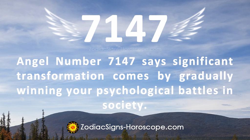 Seeing Angel Number 7147 Essence and Significance: Win Your Battles