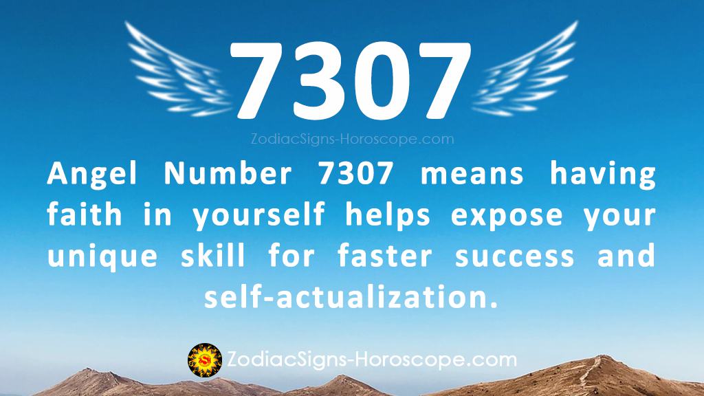 Seeing Angel Number 7307 Spiritual Essence: Achieve Your Goals