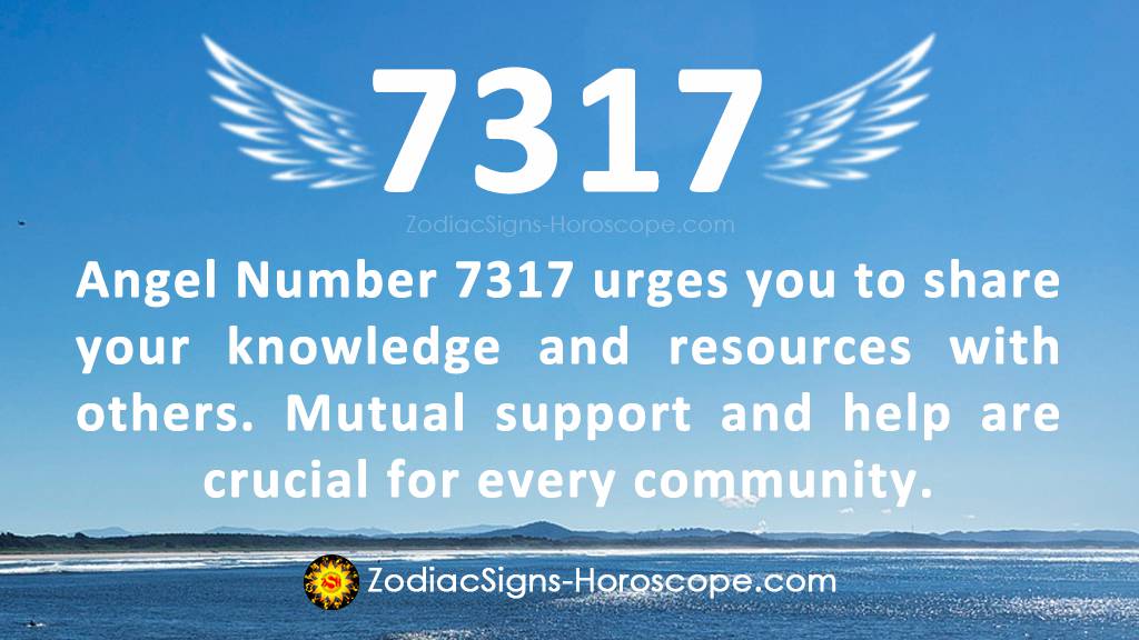 Angel Number 7317 Symbolism: Sharing Knowledge and Wisdom