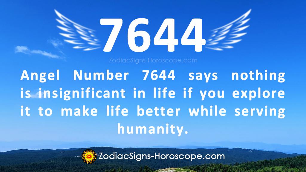 Angel Number 7644 Meaning And Significance A Creative Profession