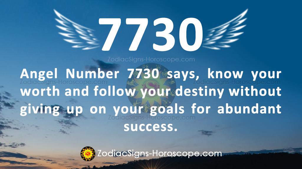 Seeing Angel Number 7730 Meaning: Do Not Give Up | 7730 Twin Flame