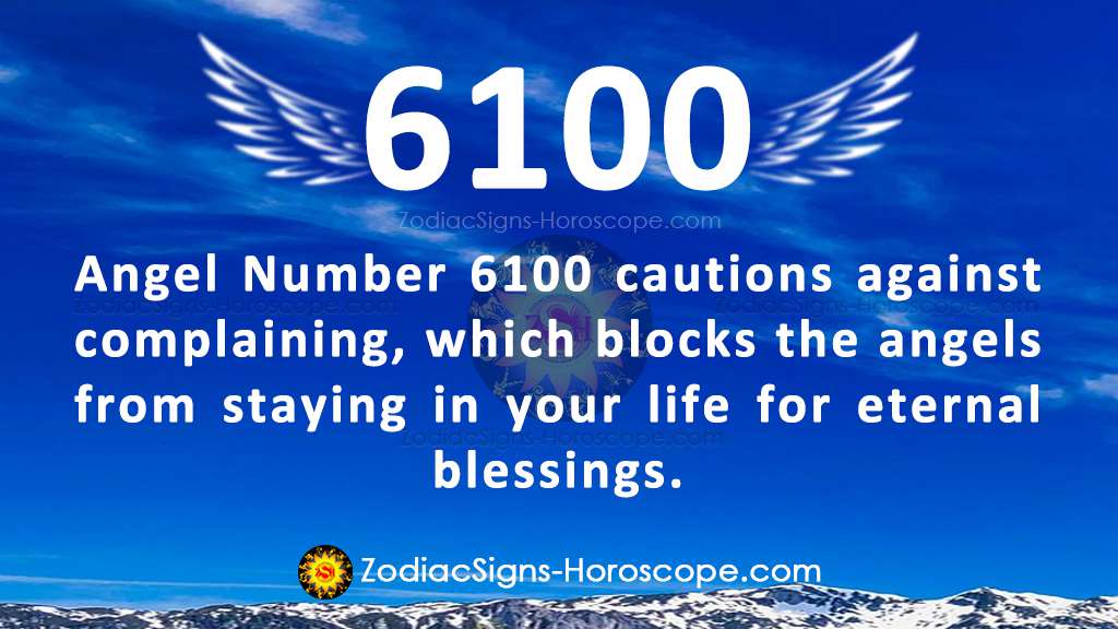 Essence of Seeing Angel Number 6100 and Influence: Gratitude