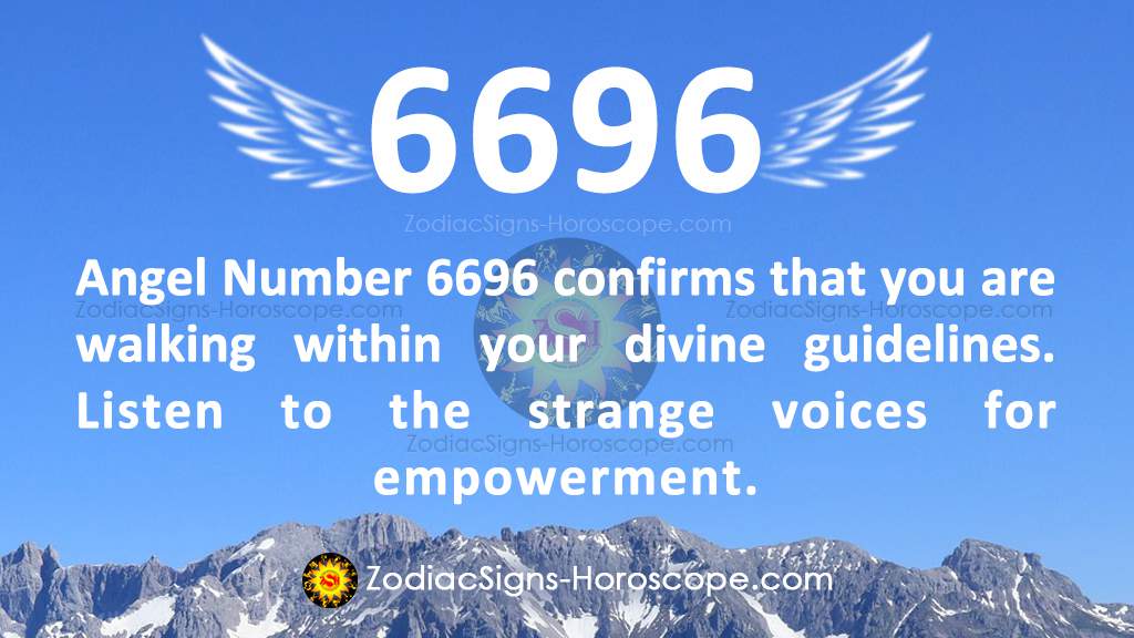 Spiritual Essence of Seeing Angel Number 6696: The Right Place