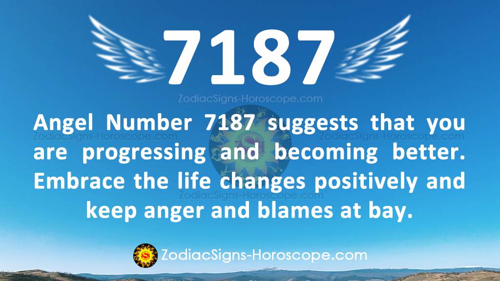 Seeing Angel Number 7187 Says You Practice Self-Gratitude | 7187 Twin