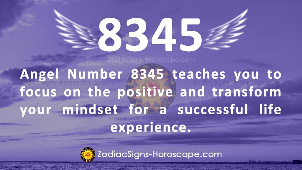 Significance of Seeing Angel Number 8345 Meaning: Change Your Attitude