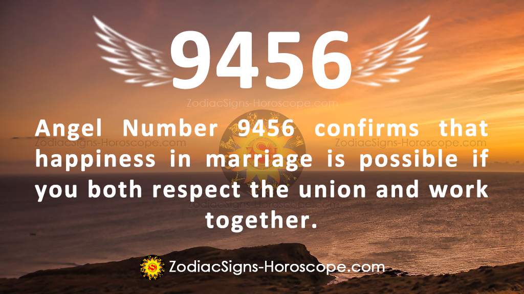 Spiritual Influence of Angel Number 9456: Happiness in Marriage