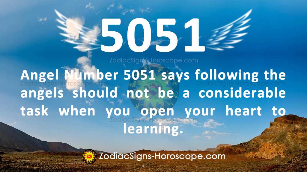 Seeing Angel Number 5051 Meaning and Essence: Open Your Heart