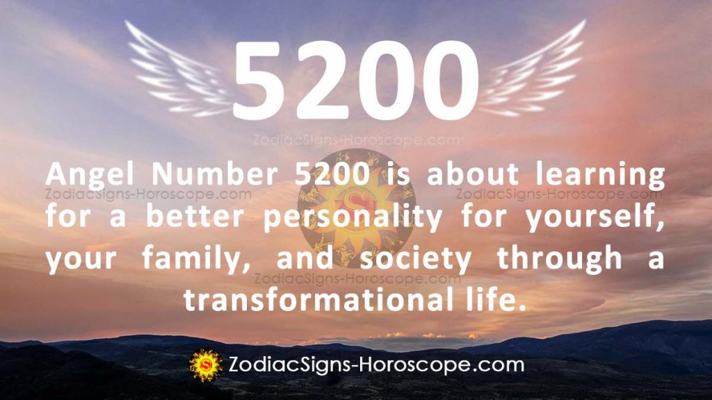 Spiritual Essence of Angel Number 5200 Meaning: Self Improvement
