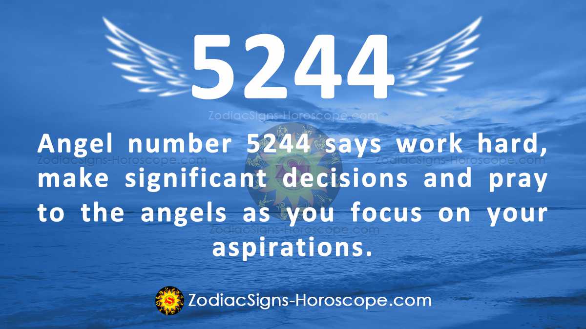 Significance of Seeing angel Number 5244: Focus On Your Goals