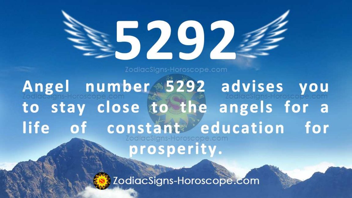 Significance of Angel Number 5292 Meaning: Life Lessons