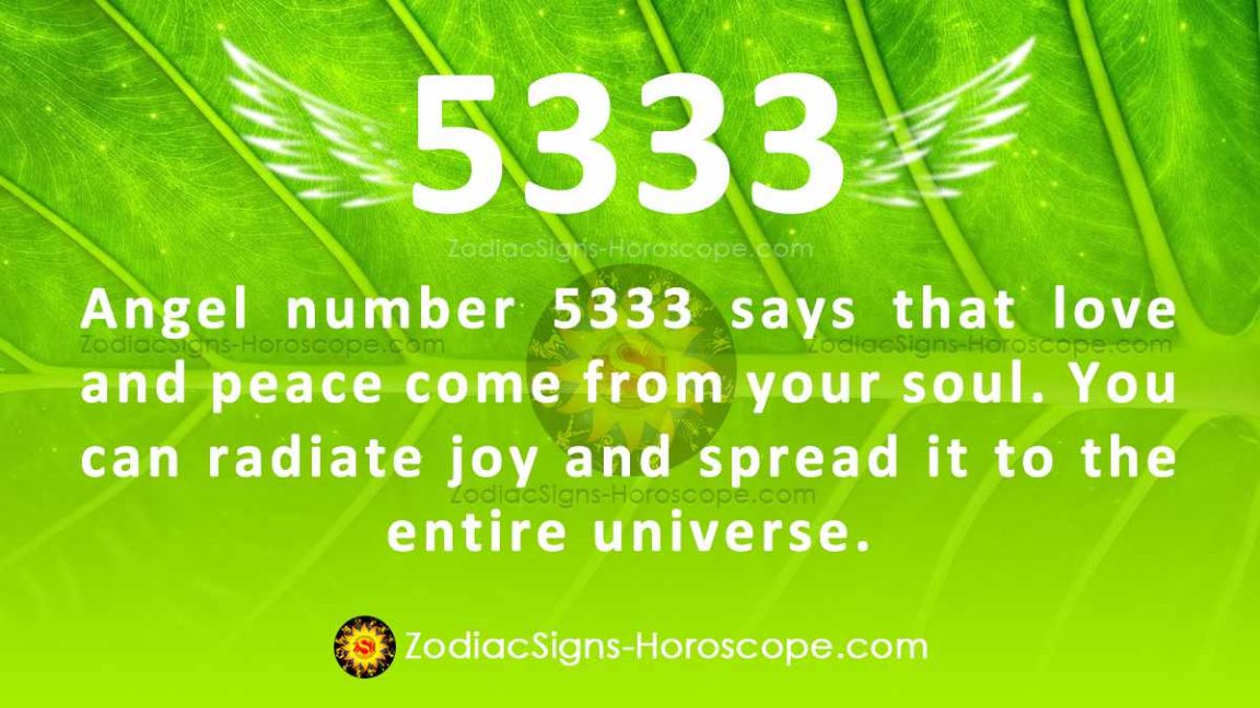 Angel Number 5333 Symbolism: Radiating Inner Peace