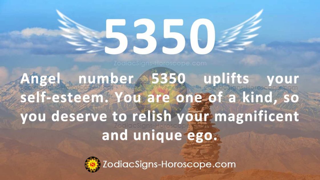 천사 번호 5350을 보면 신성한 자아와 자존감이 높아집니다.