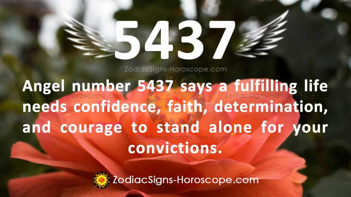Seeing and Essence of Angel Number 5437 Meaning: Stand Firm