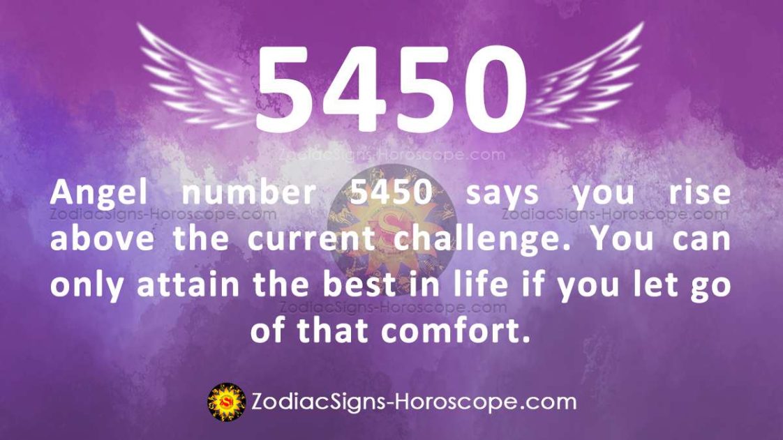 Seeing Angel Number 5450 Spiritual Message Says Its Time to Move Into ...