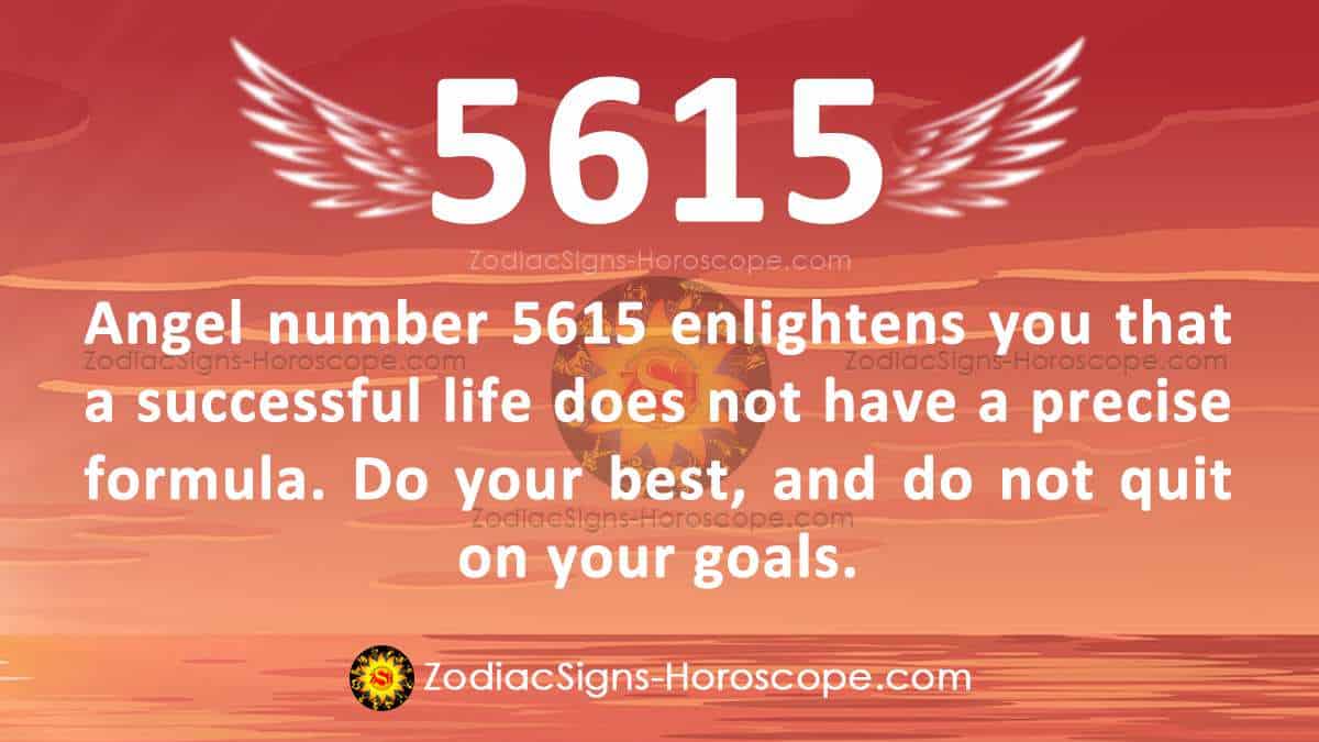 Significance of Angel Number 5615 Meaning: Excellence in Life