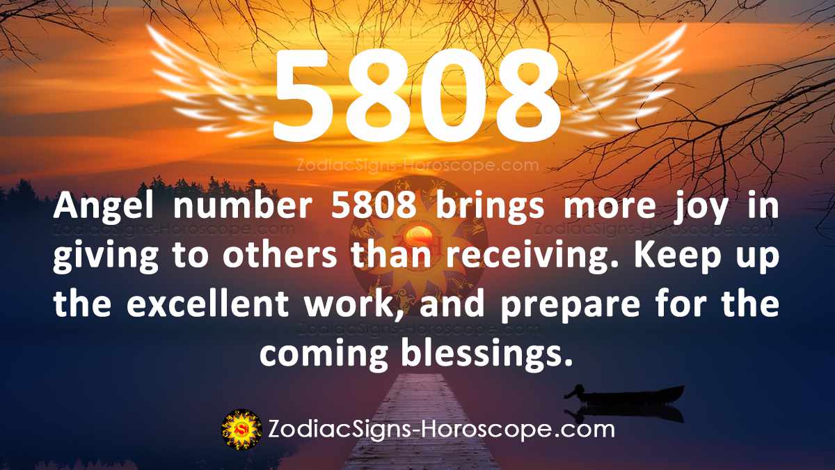 Seeing Angel Number 5808 Meaning and Essense: Creative Mindset