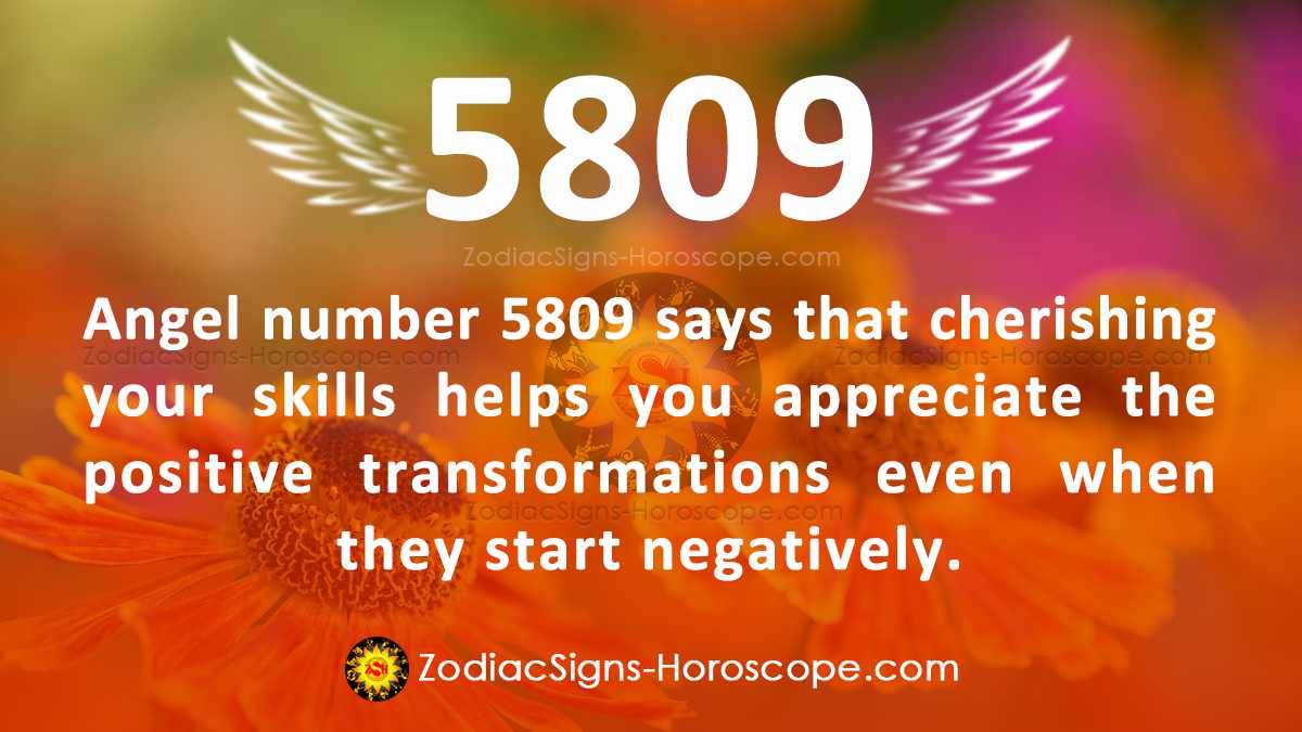Significant Influence of Angel Number 5809: Positive Changes