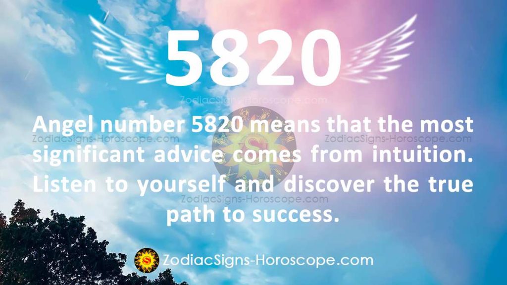 Life Essense of Seeing Angel Number 5820: Open Your Eyes