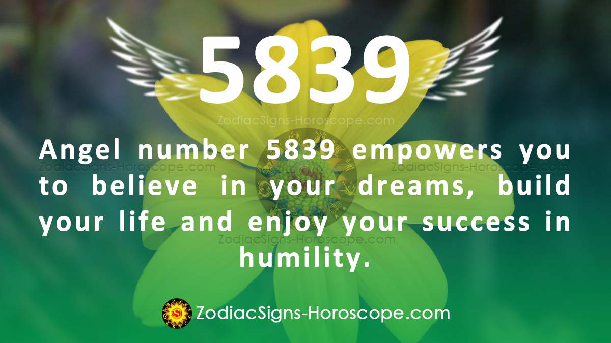 Seeing Real Angel Number 5839 Life Meaning: Keep It Low
