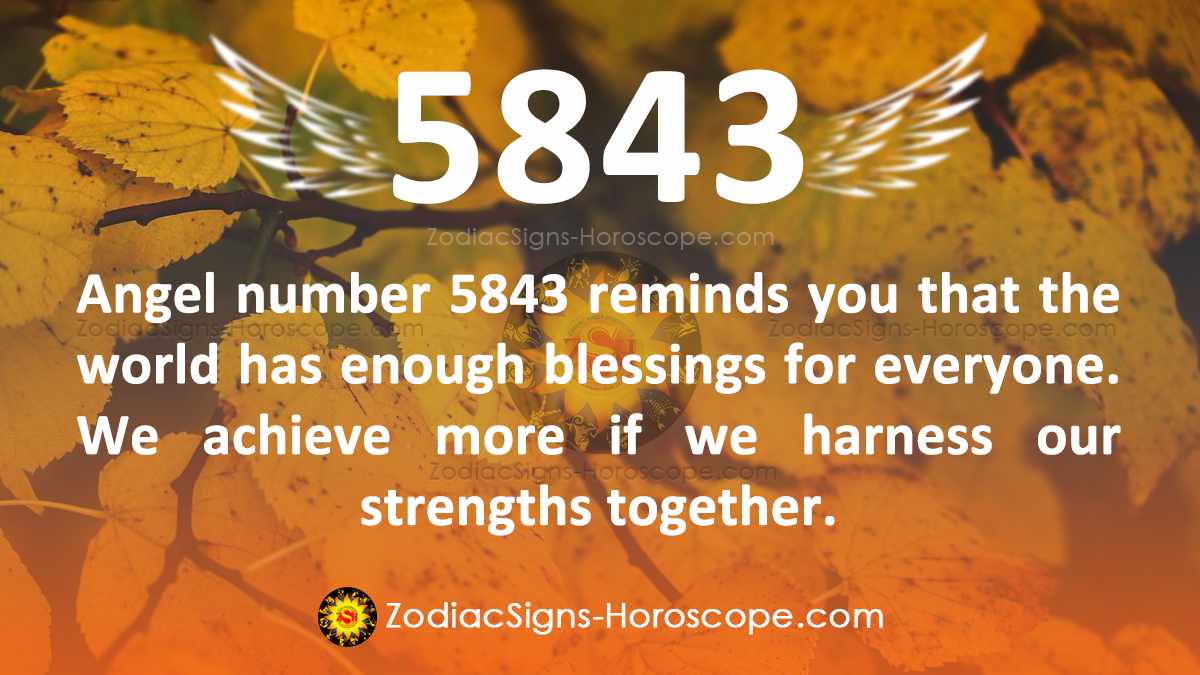 Life Essense of Angel Number 5843: Productive Cooperation