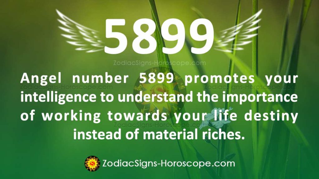 Spiritual Meaning of Seeing Angel Number 5899: Peace of Mind