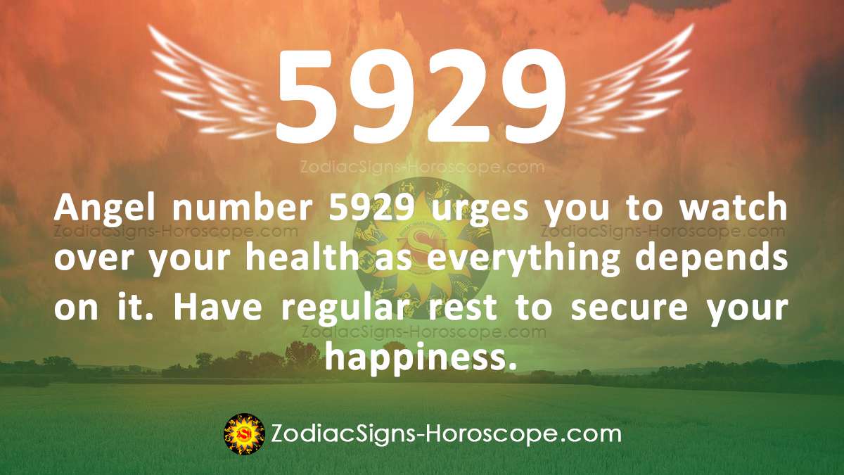 Significance of Seeing Angel Number 5929: Do Not Overwork