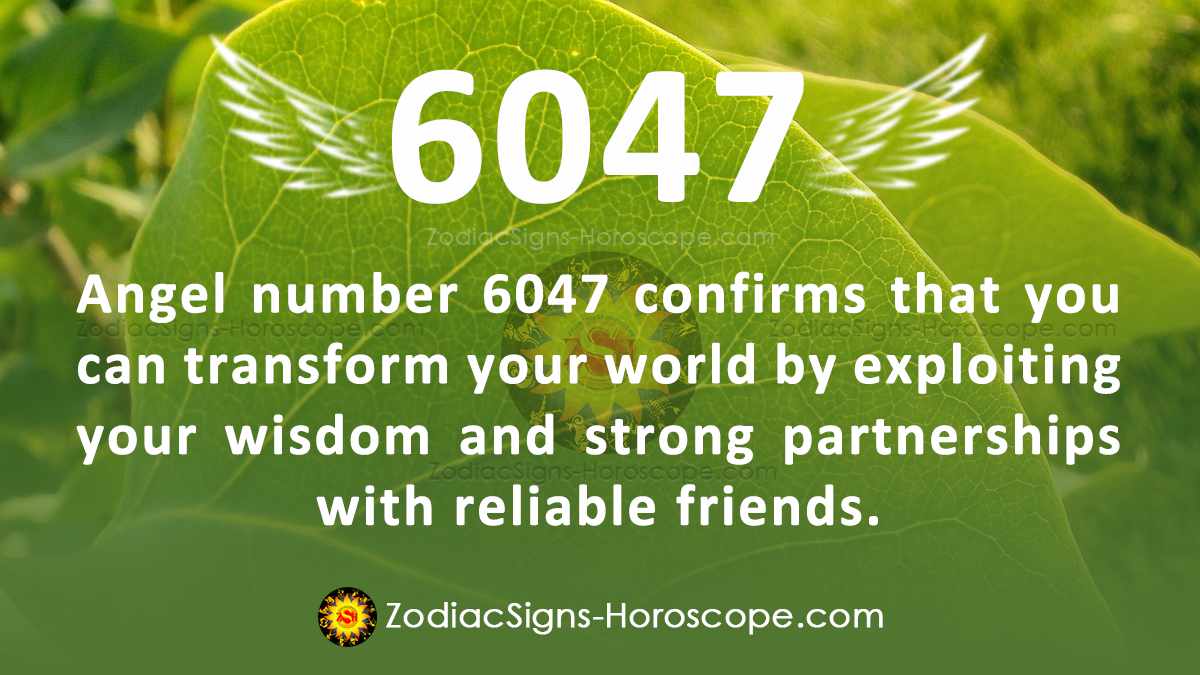Life Significance of Seeing Angel Number 6047: Natural Intelligence