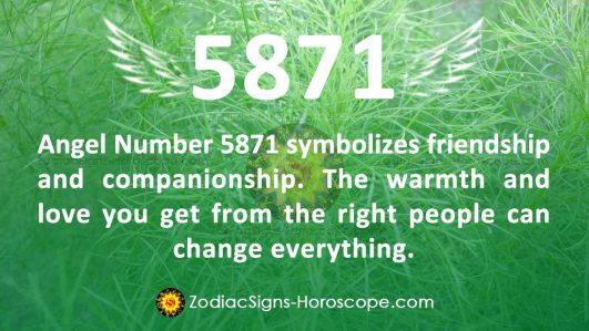 Divine Symbolism of Angel Number 5871: Warmth and Friendship