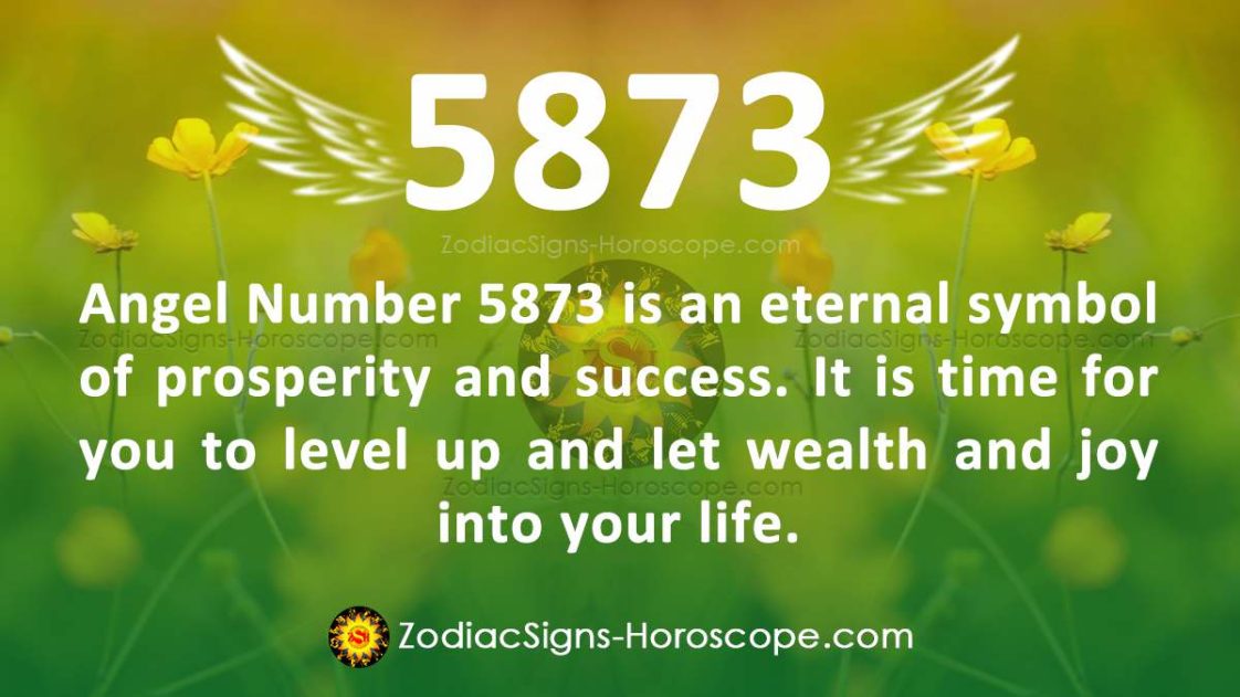 Seeing Angel Number 5873 Symbolism: Prosperity and Progress