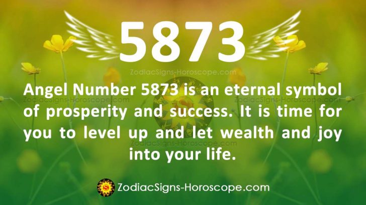 Seeing Angel Number 5873 Symbolism: Prosperity and Progress