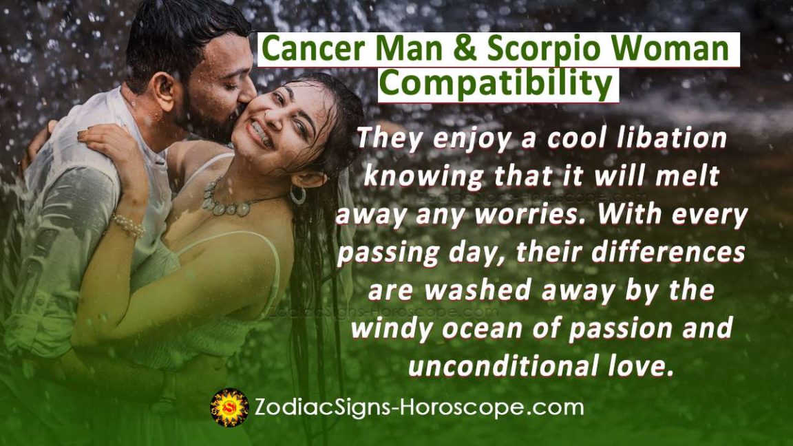 Cancer Man and Scorpio Woman Compatibility in Love, and Intimacy ...