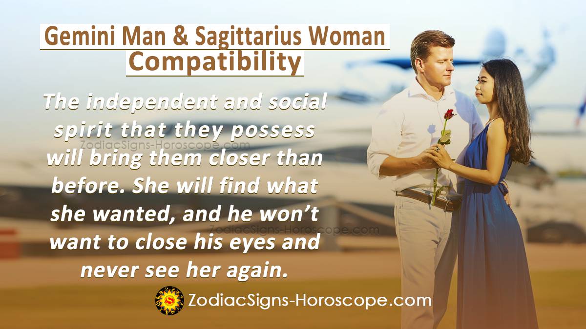 Gemini Man And Sagittarius Woman Compatibility In Love And Intimacy