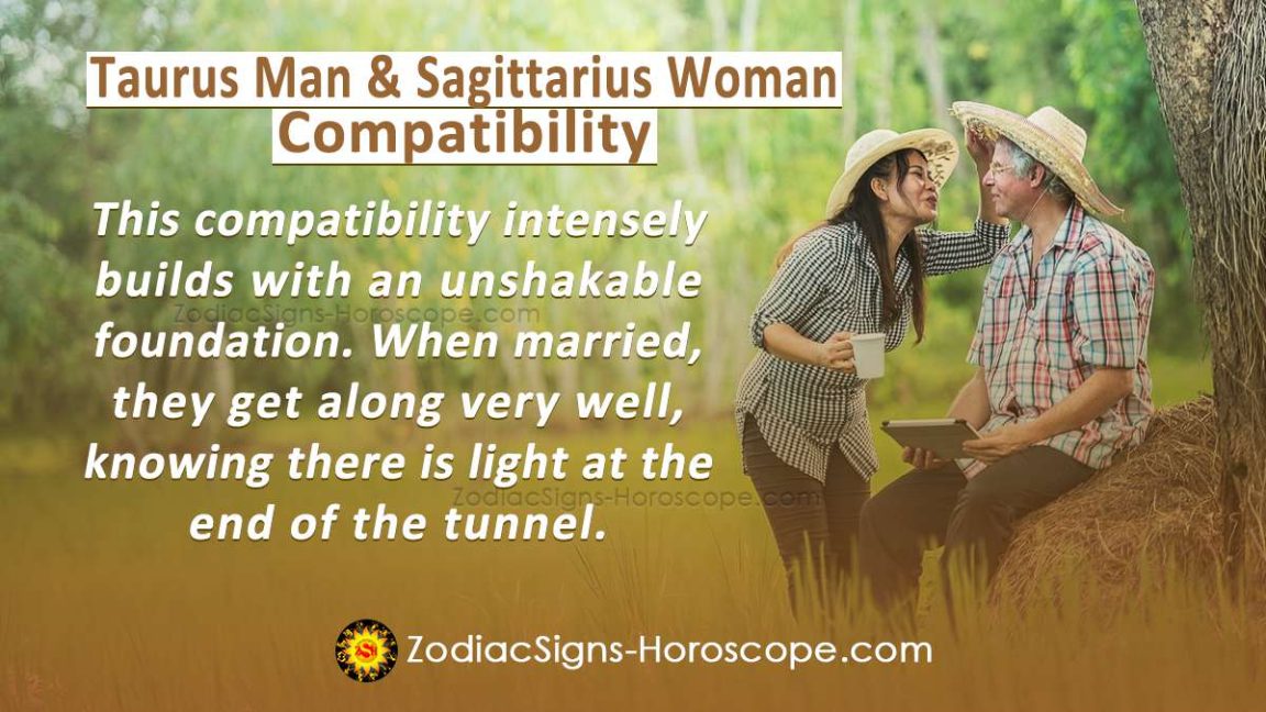 Taurus Man and Sagittarius Woman Compatibility in Love, and Intimacy ...