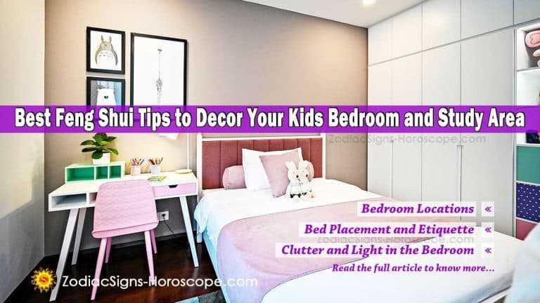Best Feng Shui Tips to Decor Your Kids Bedroom and Study Area ...