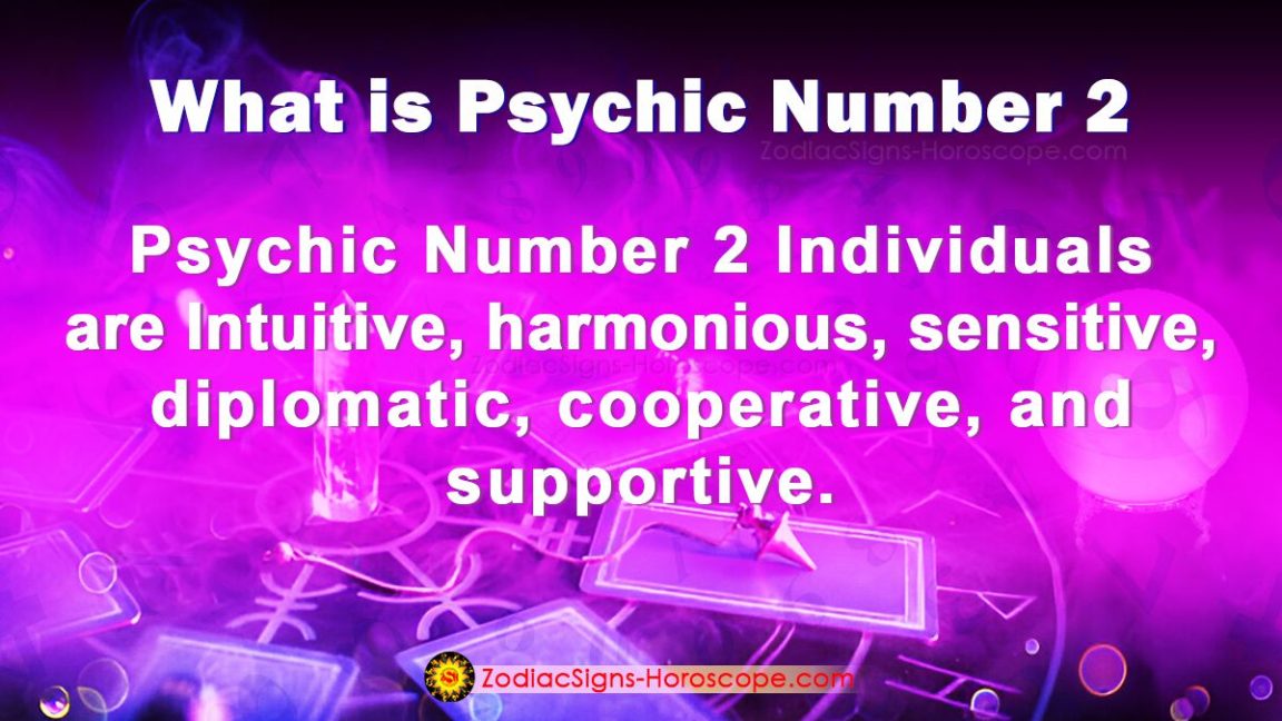What is Psychic Number 2 or Numerology Number 2? - ZodiacSigns ...