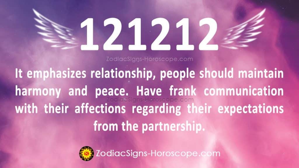 天使数字 121212 的含义、事业、爱情和意义 - ZodiacSigns-Horoscopy.com
